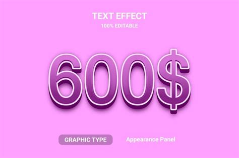 Premium Vector Editable Text Effect