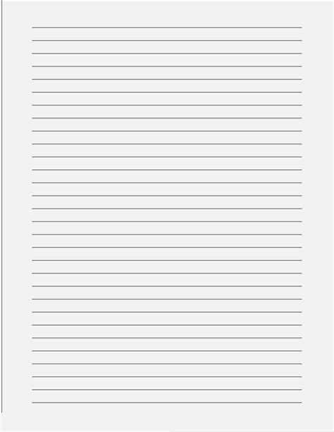 Printable Lined Paper A4 Free Download And Print For You