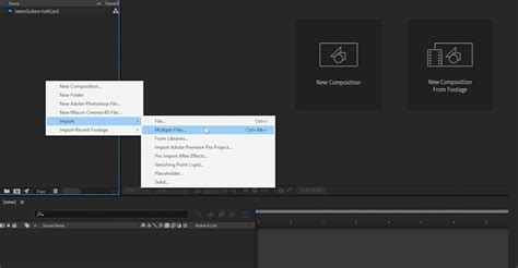 How To Import Photoshop Layers Into After Effects