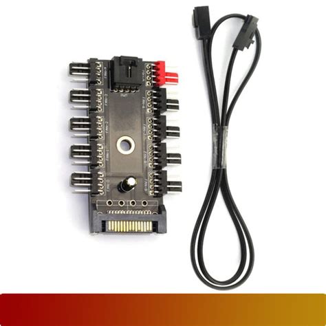 Jual PWM HUB SPLITTER POWER SATA TO 4PIN PWM 12V Jakarta Pusat Nano Komputer Tokopedia