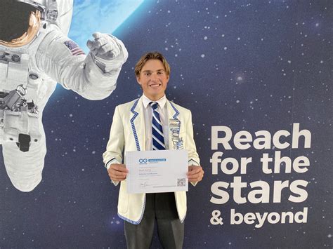 Arduino Congratulations To Noah Kemp Who Is The First