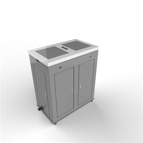 Smart Garbage Sorting Bin Design And Manufactured By Yijin
