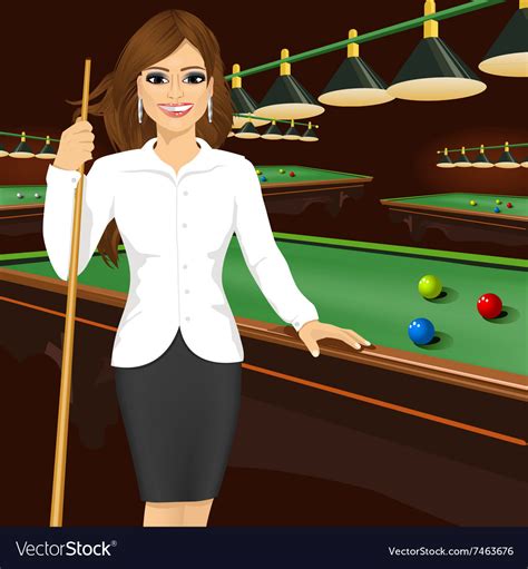 Girls And Pool Sticks