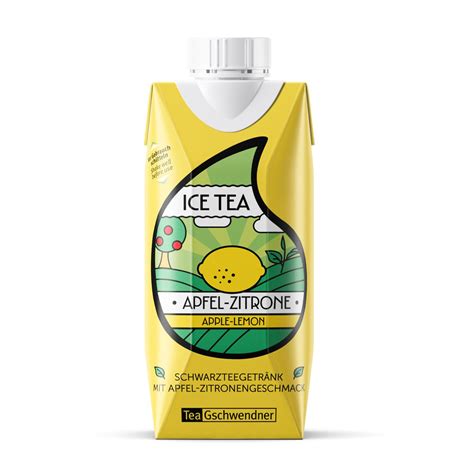Teegschwendner Ice Tea Apfel Zitrone Online Kaufen Bei Online Tee De