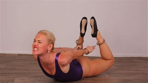 CIU361 Gymnast Ingrid B Hogcuffed Cuffed In Uniform Clip Store Clips4sale