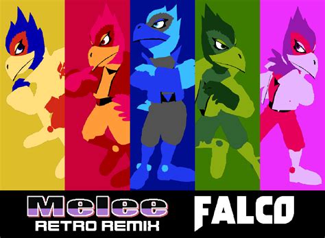 Retro Remix Falco Ssbm Textures