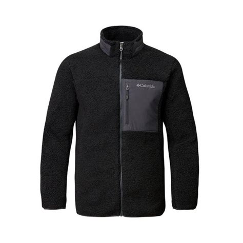 컬럼비아 남성 후리스 뽀글이 자켓 블랙 M 95 헬로마켓