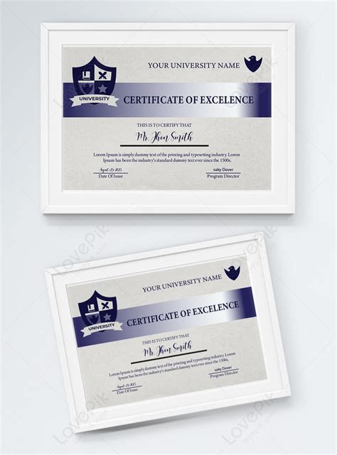Certificate Of Excelence Templatezip Template Imagepicture Free