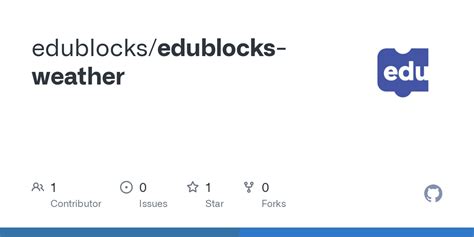 Github Edublocksedublocks Weather