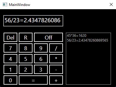Wpf Simple Wpf Calculator Wudi S Windows Blog
