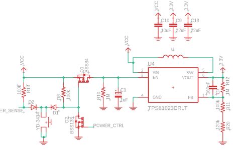 Power Supply Tps61023 Not Regulating Output When Vin Vo