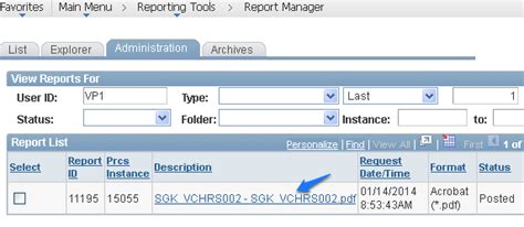 tutorial creating a simple xml bi publisher report using ps query