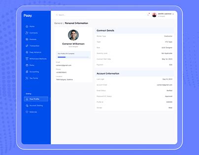 Profile Page Ui Projects Photos Videos Logos Illustrations And Branding Behance