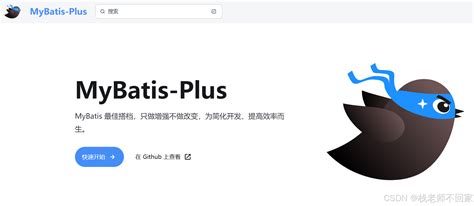 Mybatis Plus 为简化开发而生【核心功能】mybatis Plus 有什么作用 Csdn博客