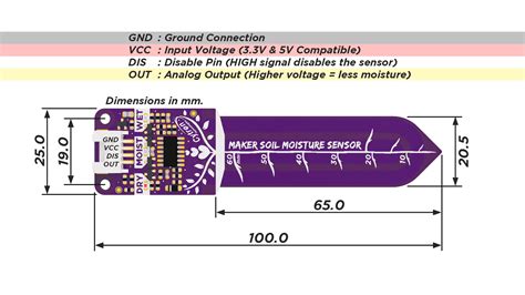 Maker Soil Moisture Sensor Capacitive