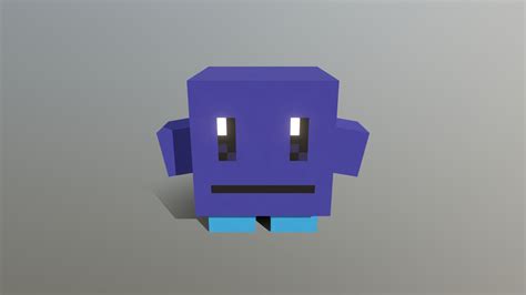 Blobby Blockbench 3d Model By Rainy Arts [2b821b0] Sketchfab