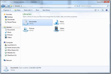 Manually Set Folder Redirection And Include In Library Win 7 Software Spiceworks Community