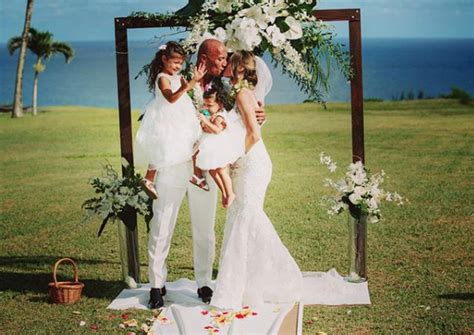 Dwayne Johnson And Lauren Hashian Share More Wedding Pics Bona Magazine