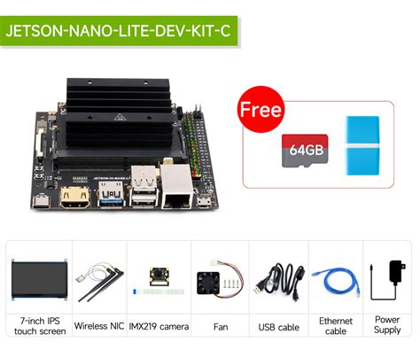 Jetson Nano Development Expansion Kit Lite Version Optional Jetson Nano Core Module JETSON