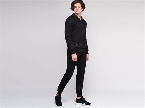 Спортивный костюм Calvin Klein цвет Черный купить по цене 4670 рублей в ...