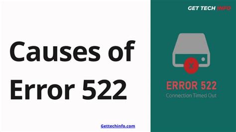 Causes Of Error 522 And How To Fix It Pptx