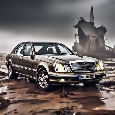 Mercedes E 300 — Image Created In Shedevrum
