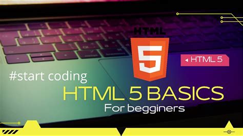 اساسيات Html5 الدرس الثاني البداية Youtube