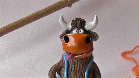 Купити Статуэтка быка смешного Skrynya Ua