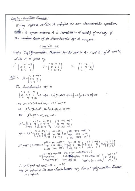 solution linear algebra matrices linear algebra notes matrices linear