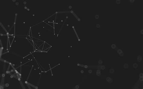 Premium Photo Abstract Background Molecules Technology With Polygonal Shapes