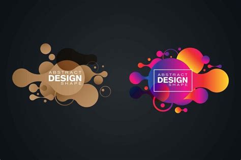 Premium Vector Abstract Liquid Shape Fluid Design