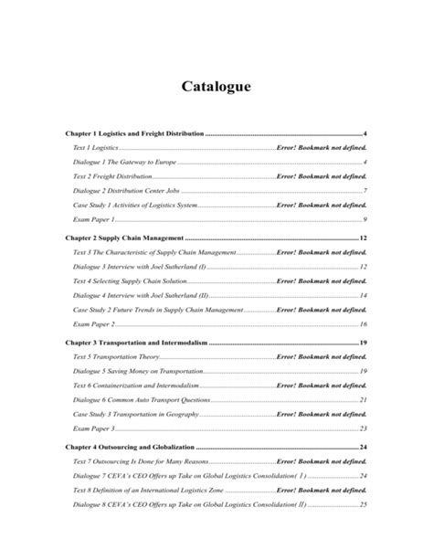 Chapter 2 Supply Chain Management
