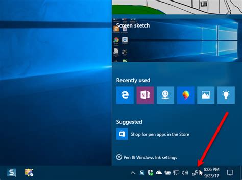 Windows Ink Workspace Surferpin