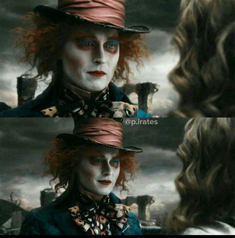 Hatter And Alice Hatter Alice In Wonderland Mad Hatter Side Profile