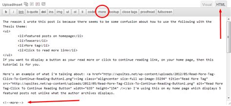 Adding A Button To The Read More Link