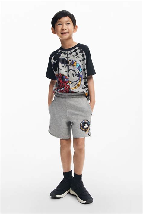 Pantalones Cortos De Mickey Mouse™ Spain Desigual España Outlet