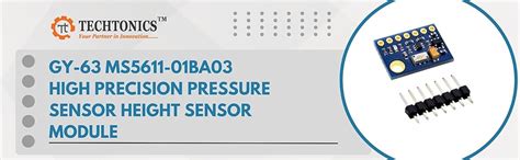 Techtonics Gy 63 Ms5611 01ba03 High Precision Pressure Sensor Height