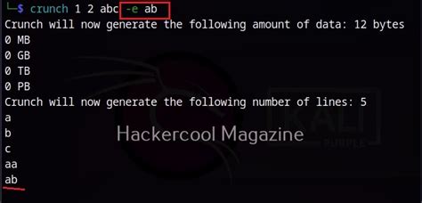 Crunch Wordlist Generator Complete Guide Hackercool Magazine