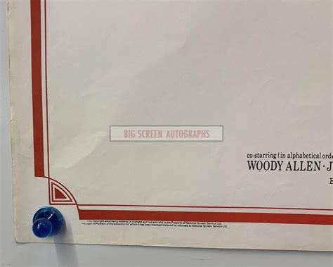 Everything You Always Wanted To Know About Sex Quad Poster Big Screen Autographs