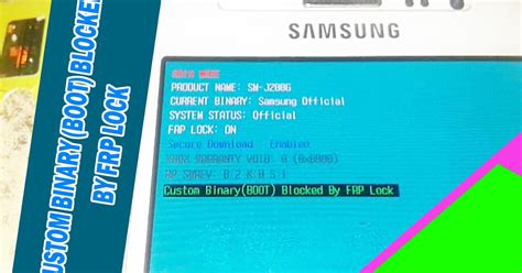 custom binary boot blocked by frp lock solusi arie cellular