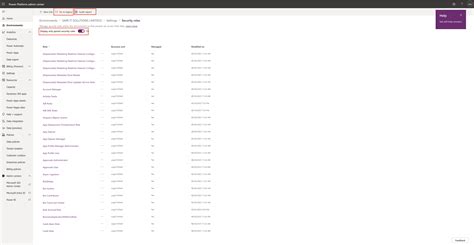Did You Know Modern Security Role Editor Experience In The Power Platform Admin Center Gmr