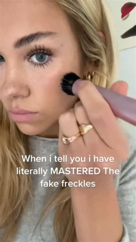 Faux Freckles Cute Freckles How To Do Freckles Freckles Makeup Fake Freckles Makeup Fake