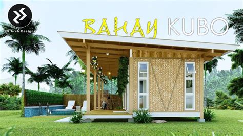 Tiny Bahay Kubo With Modern Design Kubo Style House Simple Kubo
