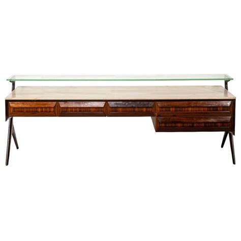 20th Century Italian Rosewood Sideboard By Vittorio Dassi C1950 For