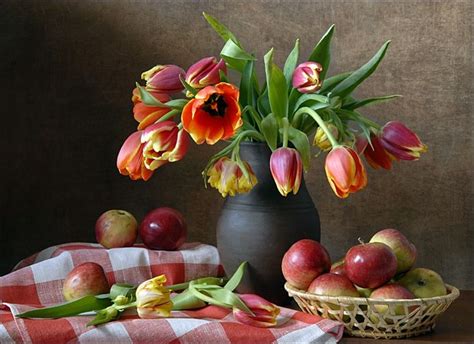 Пин на доске Тюльпан Натюрморты Натюрморт Тюльпаны