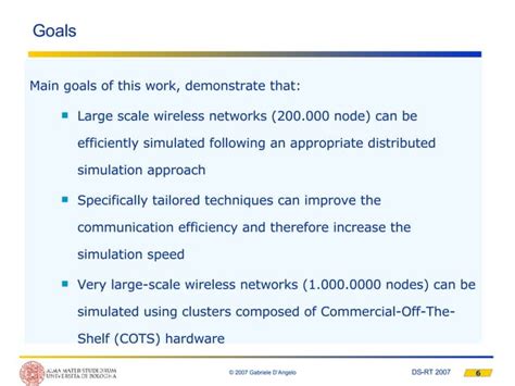 Detailed Simulation Of Large Scale Wireless Networks Ppt
