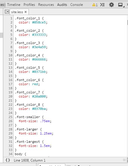 Css How Do I Configure LESS Source Mapping To Work With Chrome For A ASP Net MVC Project That