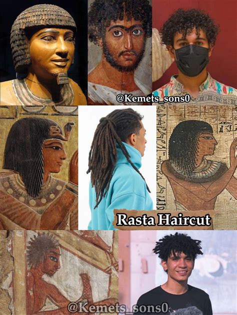 Classic Mens Haircut Styles In Kemet Ancient Haircuts Prince Of
