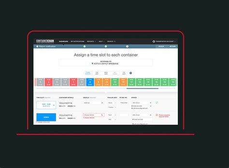 Container Terminal System Gate Operations Management Containerchain
