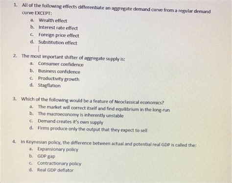 Solved Macroeconomics